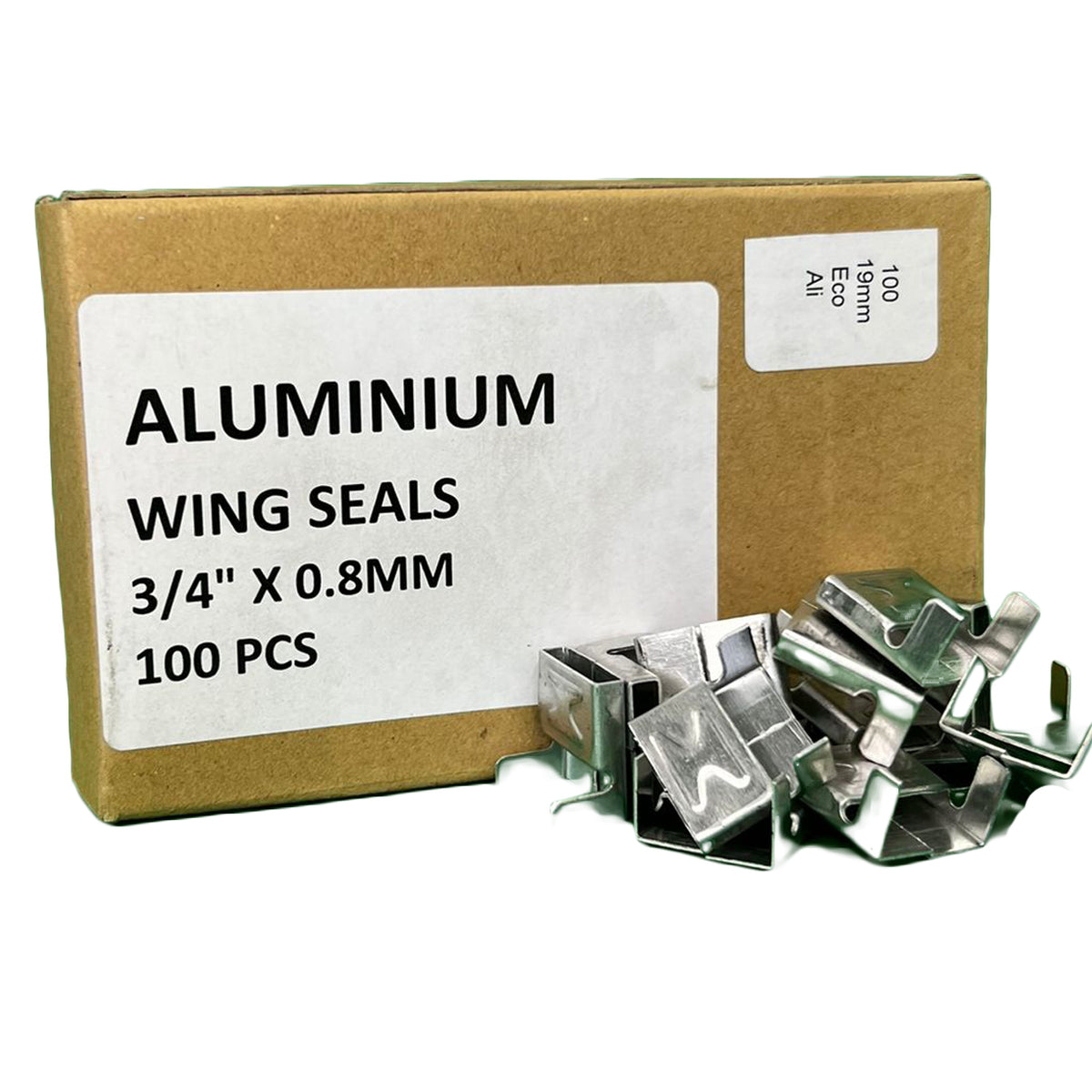 Aluminium Banding Clips (19mm) – BuyInsulation.co.uk
