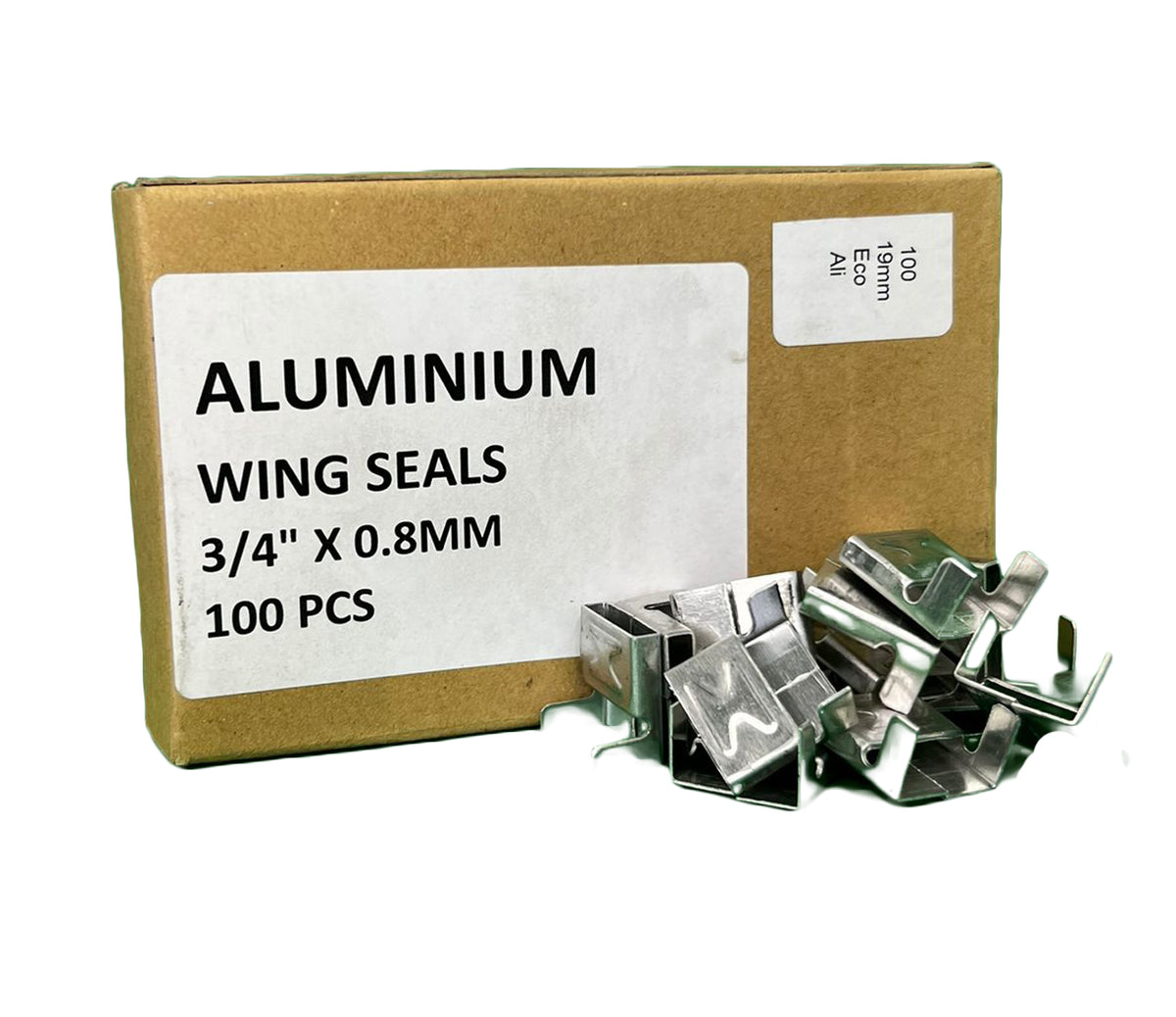 Aluminium Banding Clips (19mm) – BuyInsulation.co.uk